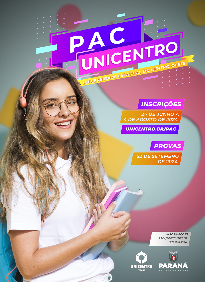 Unicentro está recebendo pedidos de isenção da taxa de inscrição para o ...