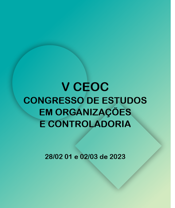 V Congresso de Estudos sobre Organizações e Controladoria, V CEOC ...
